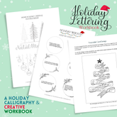 Learn how to make beautiful and easy Christmas calligraphy DIY cards ...