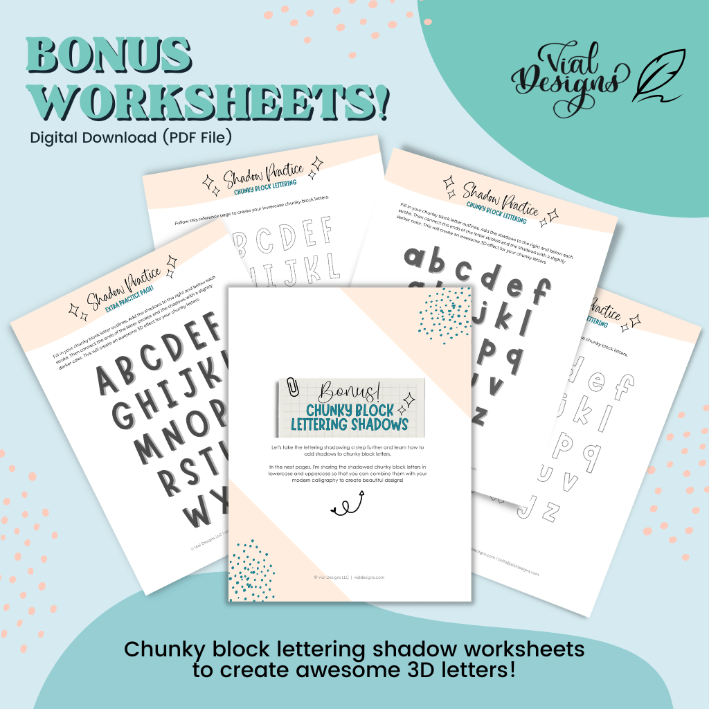 Fun and Easy Lettering Shadows | How to create a shadow effect on ...